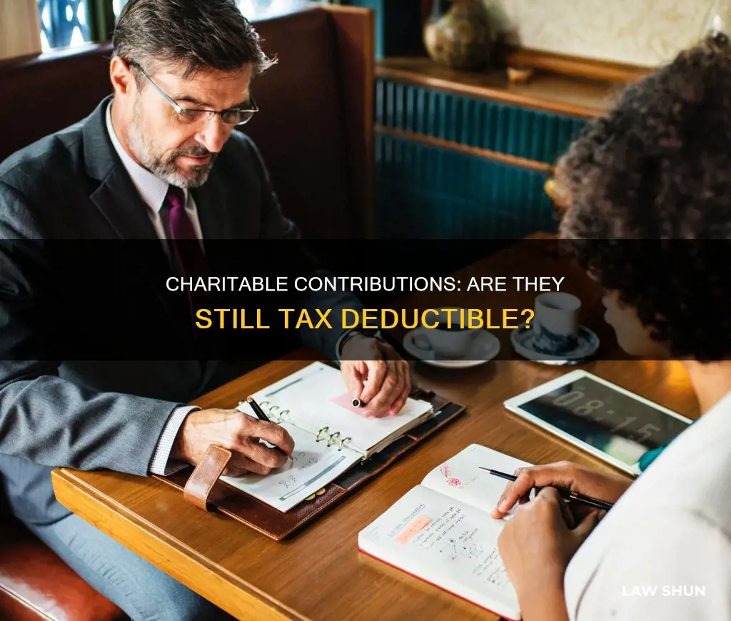 Charitable Contributions: Are They Still Tax Deductible? | LawShun