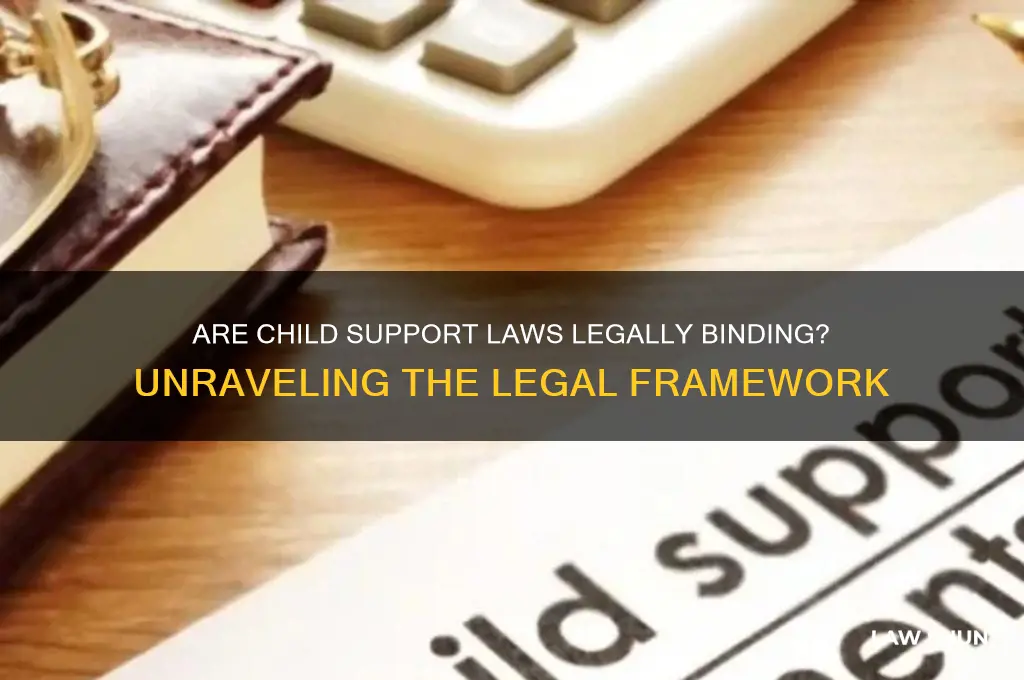 Are Child Support Laws Legally Binding? Unraveling The Legal Framework ...