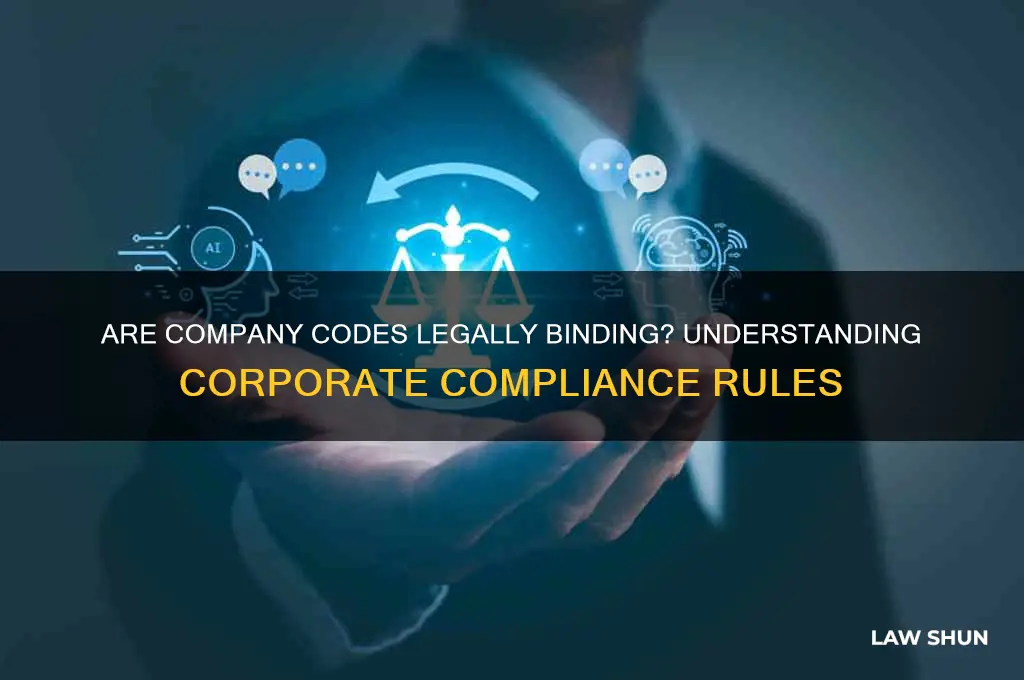 Are Company Codes Legally Binding? Understanding Corporate Compliance ...