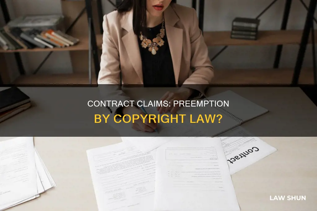 Contract Claims: Preemption By Copyright Law? | LawShun