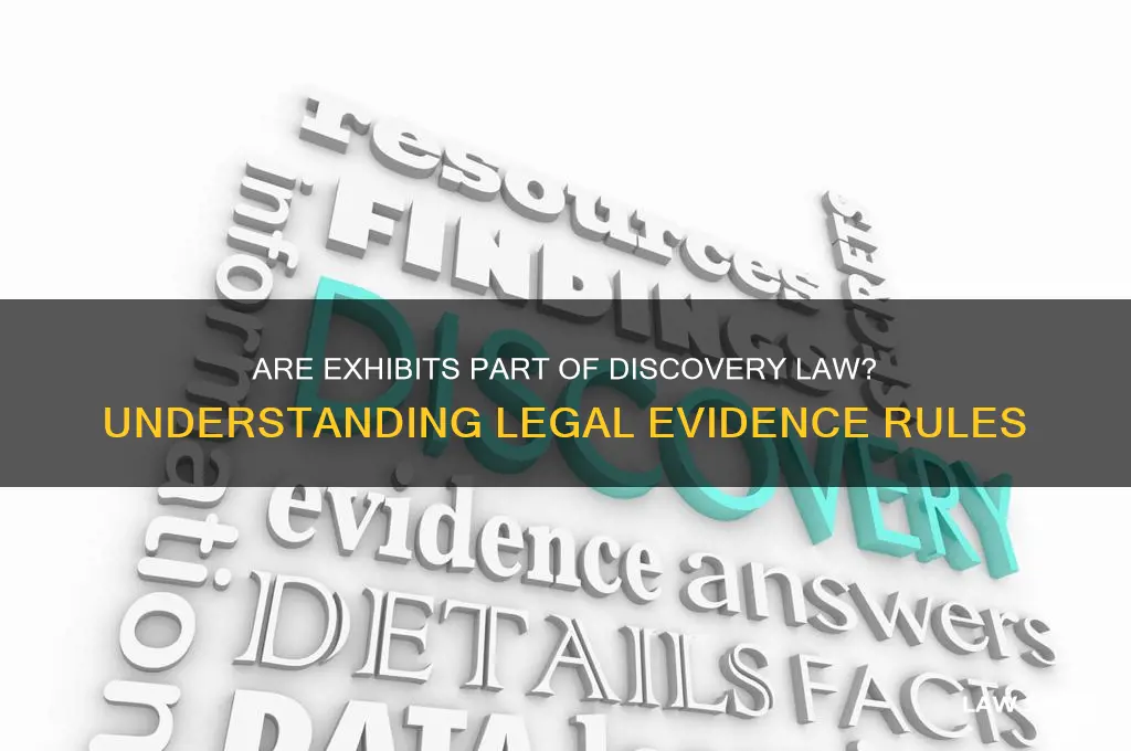 Are Exhibits Part Of Discovery Law? Understanding Legal Evidence Rules ...