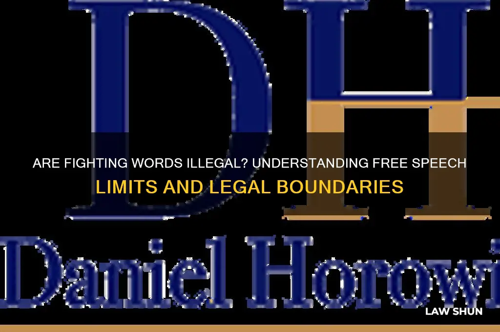 Are Fighting Words Illegal? Understanding Free Speech Limits And Legal ...
