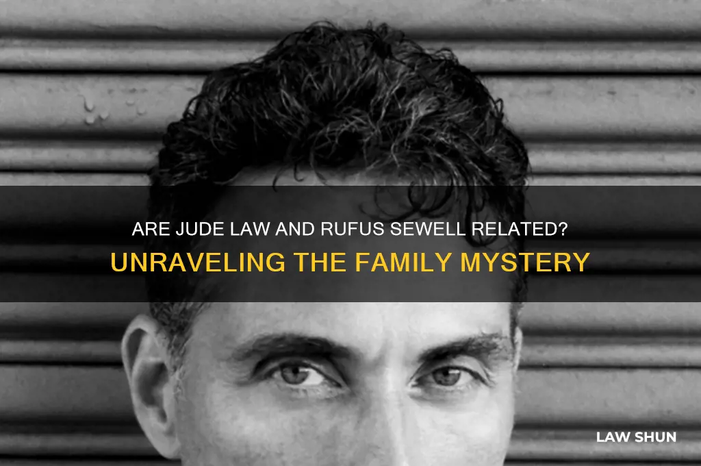 Are Jude Law And Rufus Sewell Related? Unraveling The Family Mystery ...