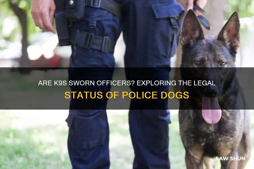 Are K9s Sworn Officers? Exploring The Legal Status Of Police Dogs | LawShun