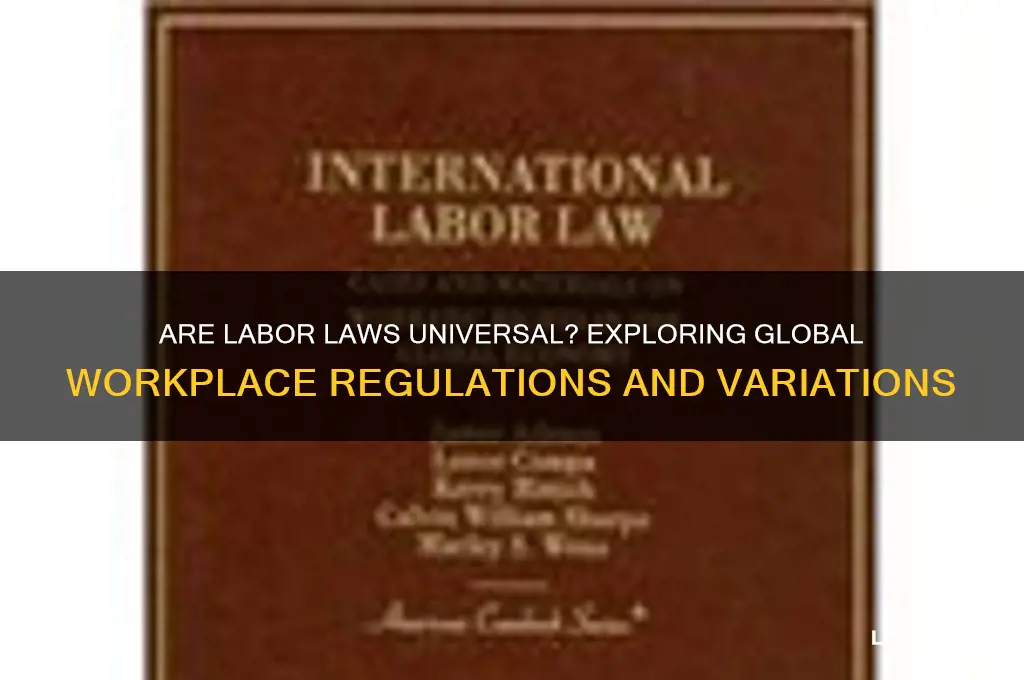 Are Labor Laws Universal? Exploring Global Workplace Regulations And ...