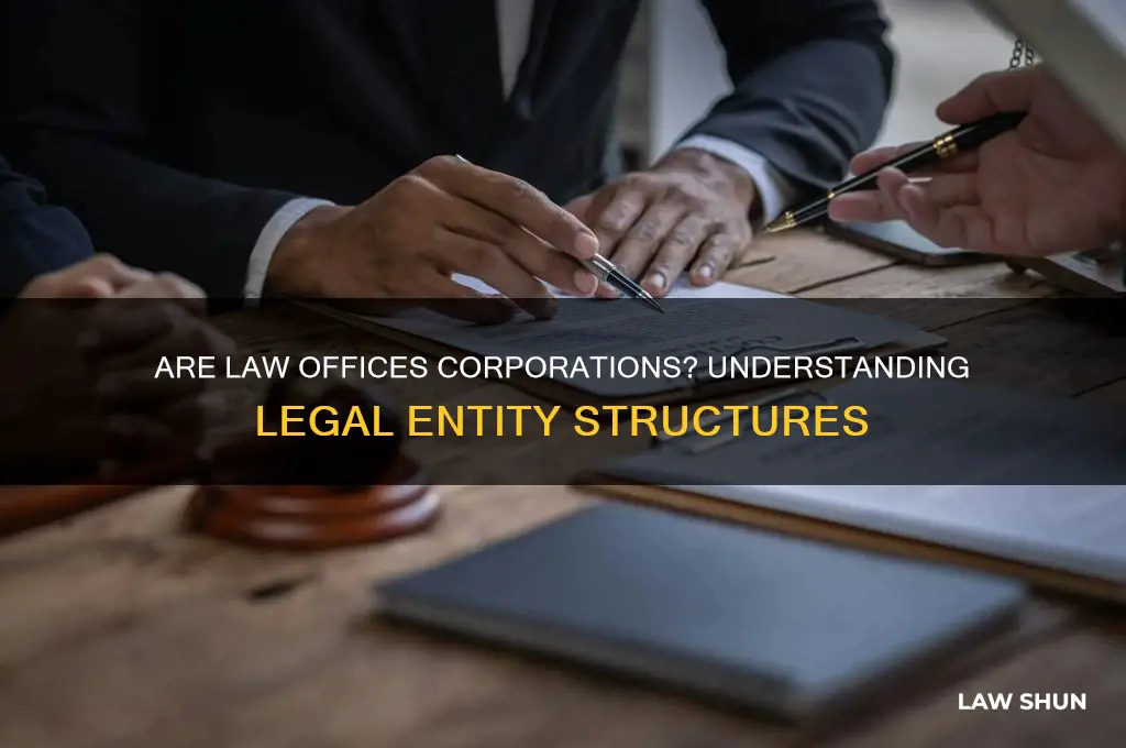 Are Law Offices Corporations? Understanding Legal Entity Structures ...