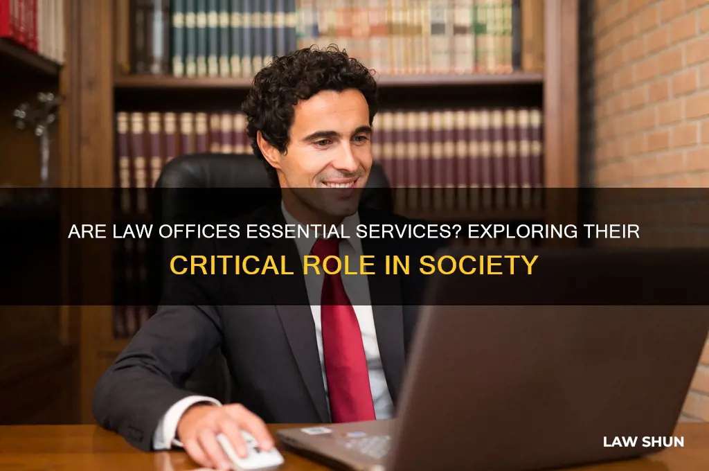 Are Law Offices Essential Services? Exploring Their Critical Role In ...