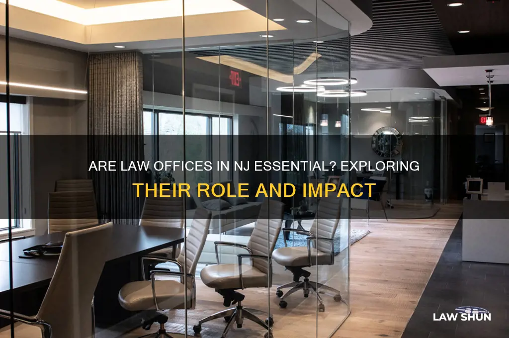 Are Law Offices In Nj Essential? Exploring Their Role And Impact | LawShun