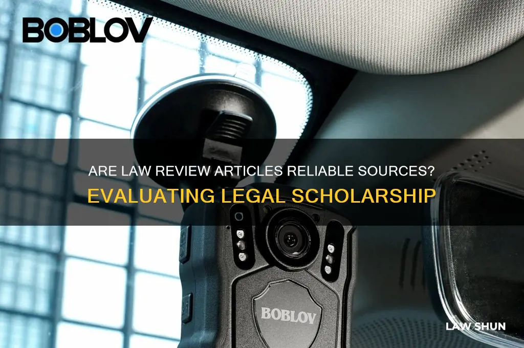 Are Law Review Articles Reliable Sources? Evaluating Legal Scholarship ...