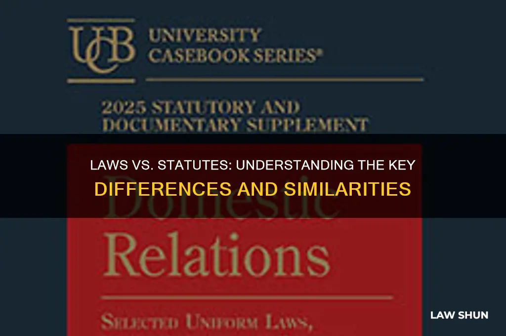 Laws Vs. Statutes: Understanding The Key Differences And Similarities ...