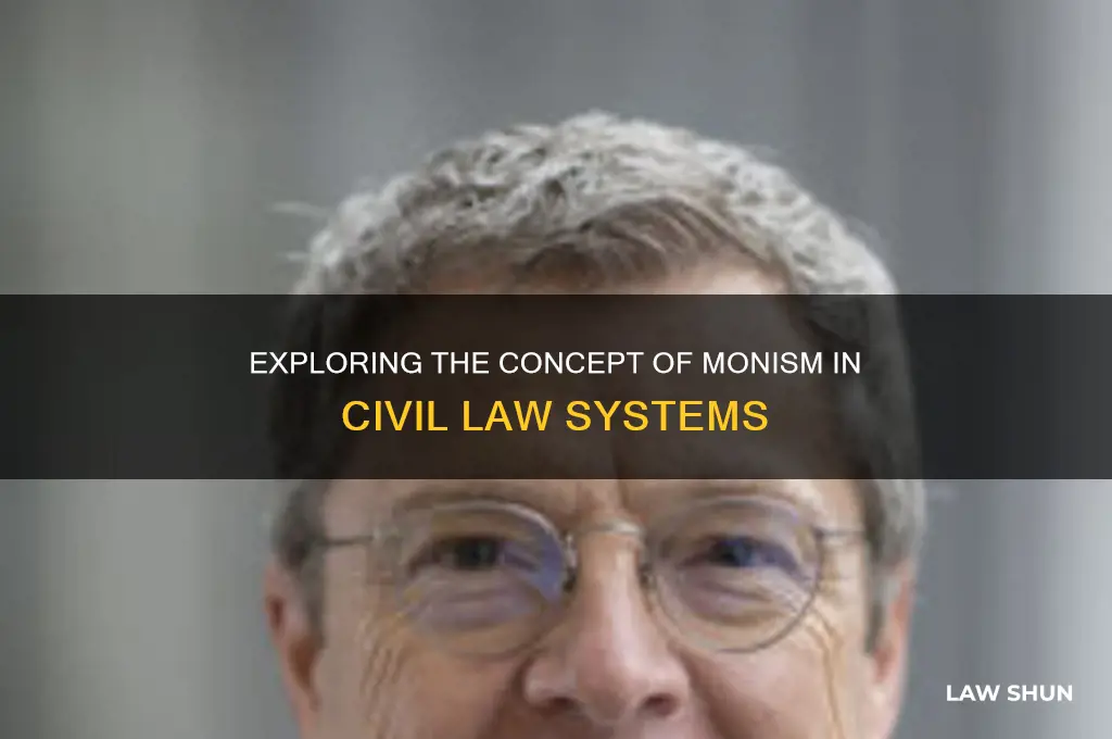 Exploring The Concept Of Monism In Civil Law Systems | LawShun