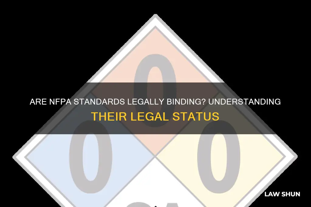 Are Nfpa Standards Legally Binding? Understanding Their Legal Status ...