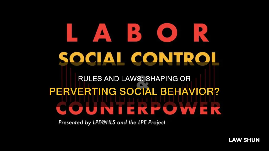 Rules And Laws: Shaping Or Perverting Social Behavior? | LawShun