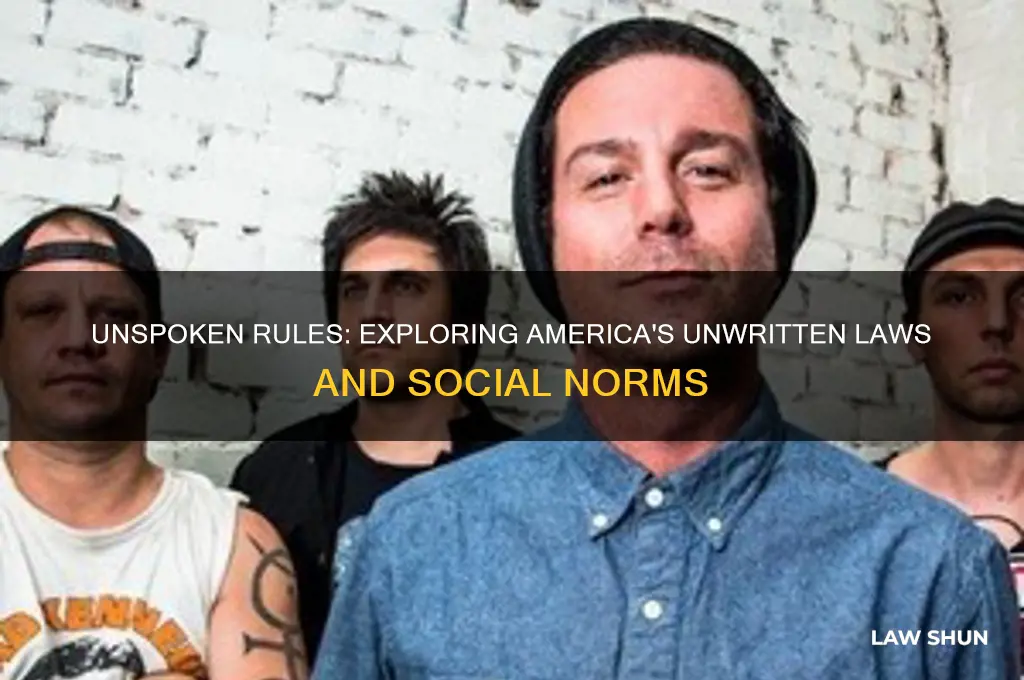 Unspoken Rules: Exploring America's Unwritten Laws And Social Norms ...
