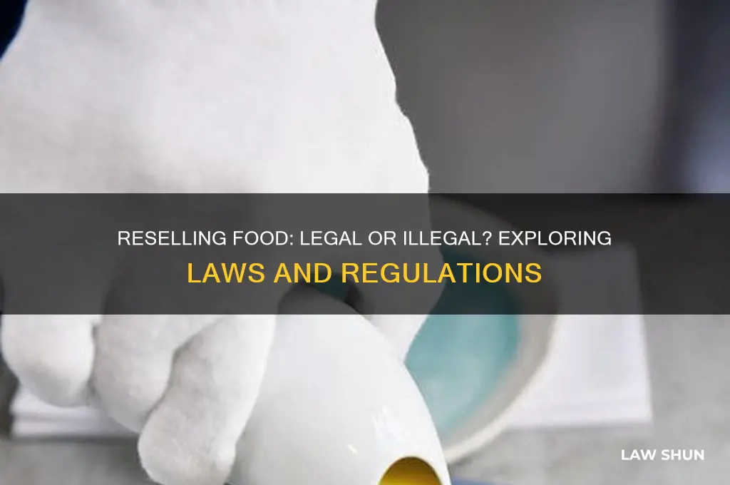 Reselling Food: Legal Or Illegal? Exploring Laws And Regulations | LawShun