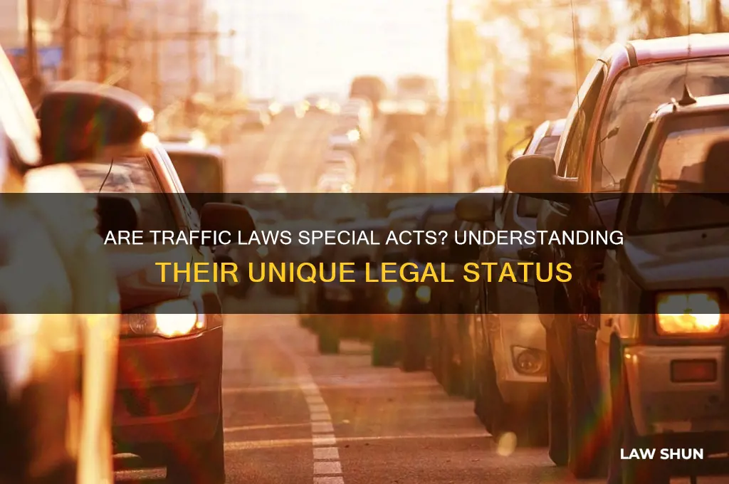 Are Traffic Laws Special Acts? Understanding Their Unique Legal Status ...