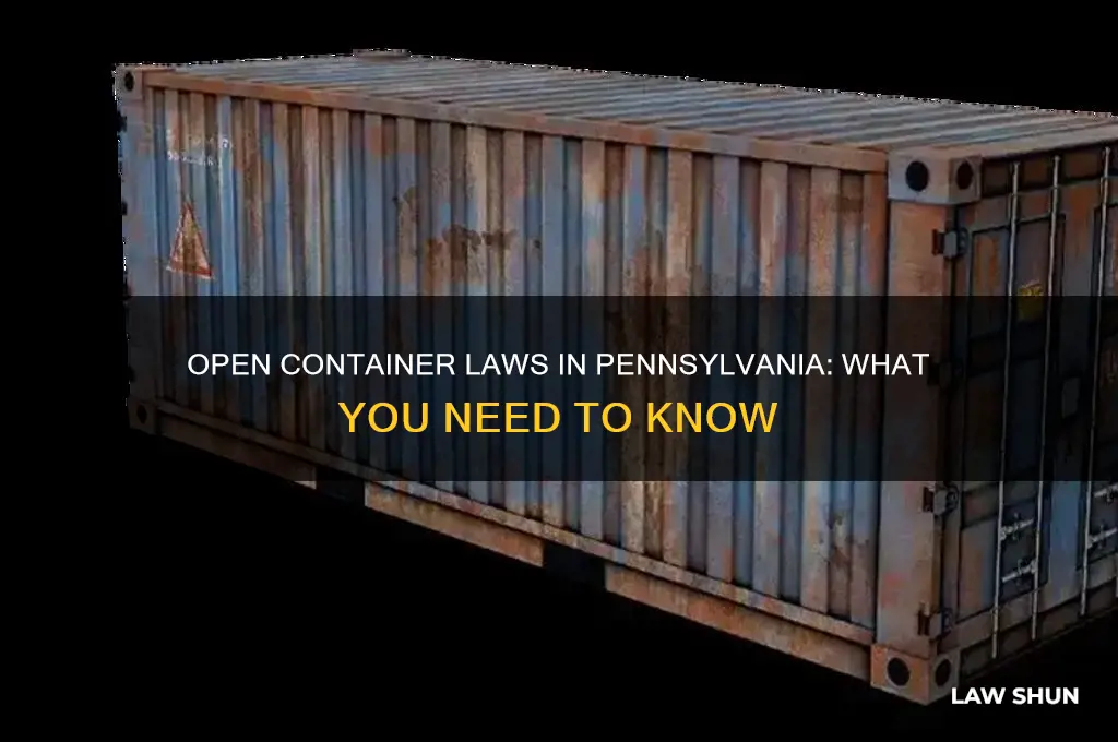 Open Container Laws In Pennsylvania: What You Need To Know | LawShun