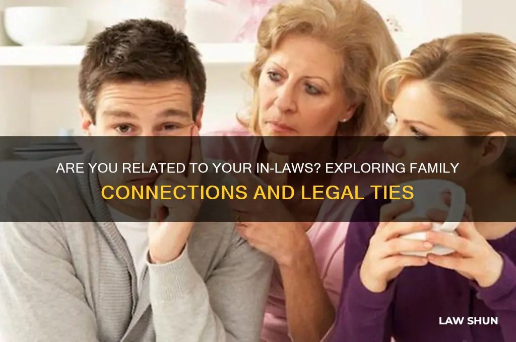 Are You Related To Your In-Laws? Exploring Family Connections And Legal ...