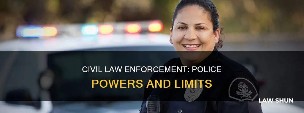 Civil Law Enforcement: Police Powers And Limits | LawShun