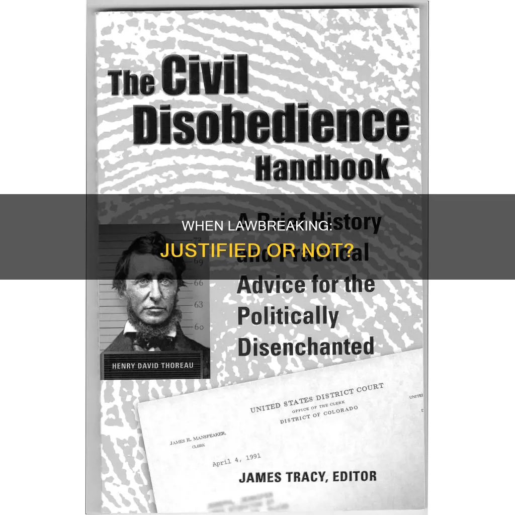 When Lawbreaking: Justified Or Not? | LawShun