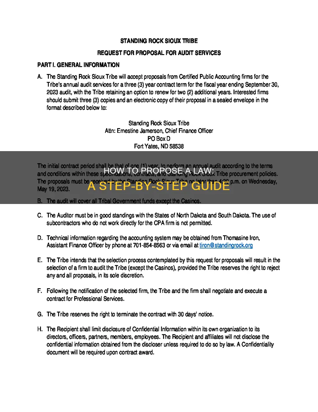 How To Propose A Law: A Step-By-Step Guide | LawShun