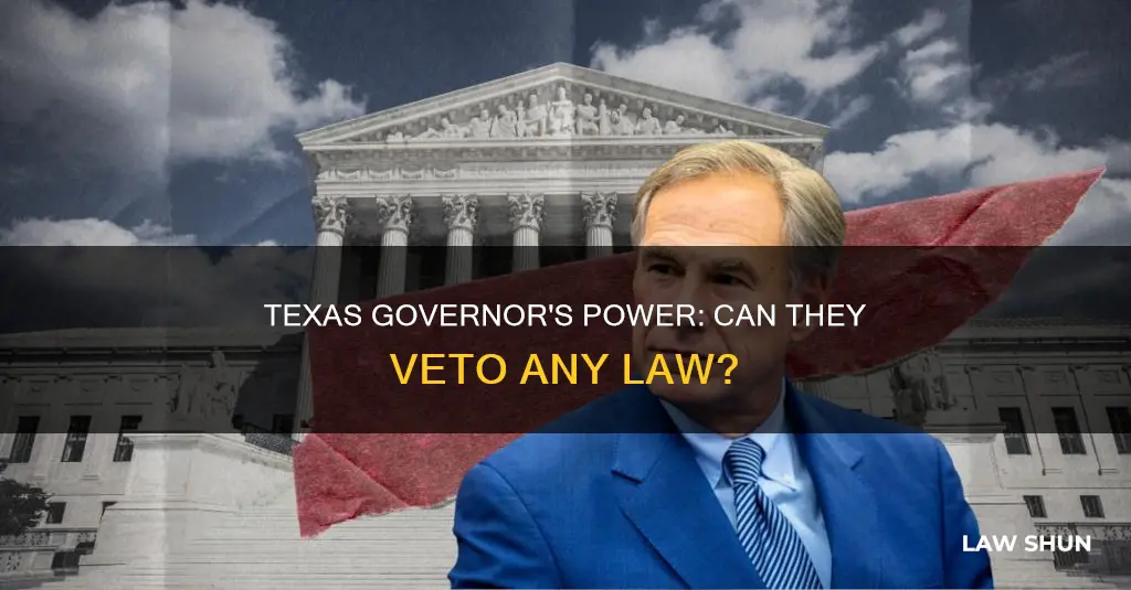 Texas Governor's Power: Can They Veto Any Law? | LawShun