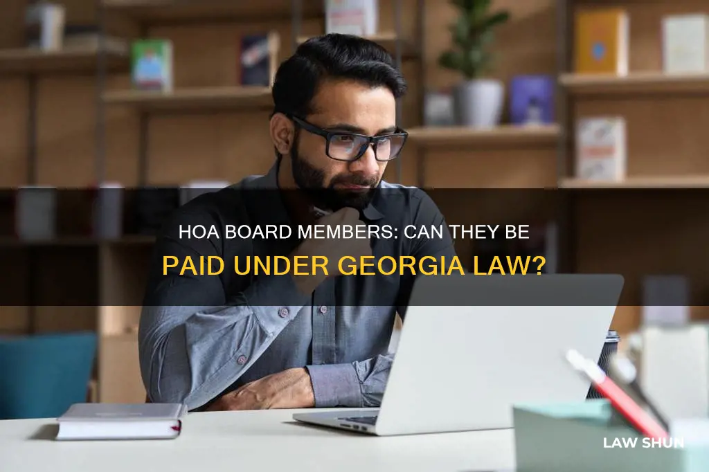 Hoa Board Members: Can They Be Paid Under Georgia Law? | LawShun