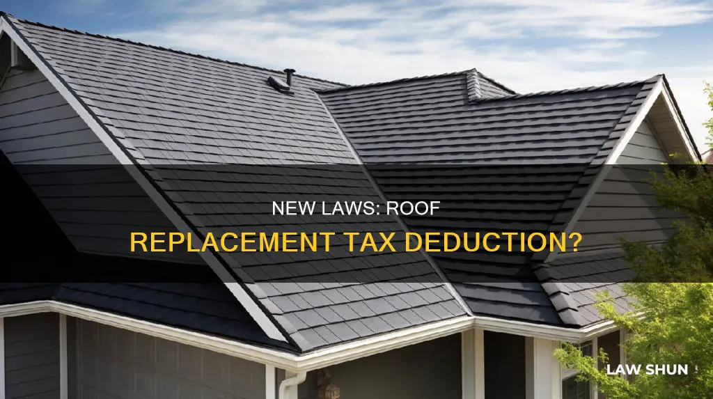 New Laws: Roof Replacement Tax Deduction? | LawShun