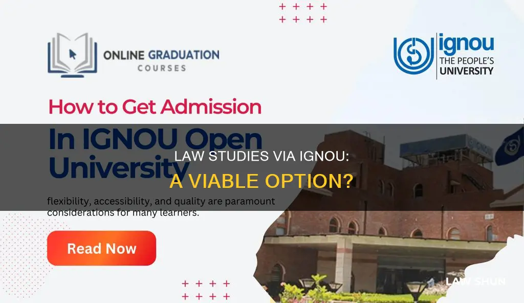 Law Studies Via Ignou: A Viable Option? | LawShun