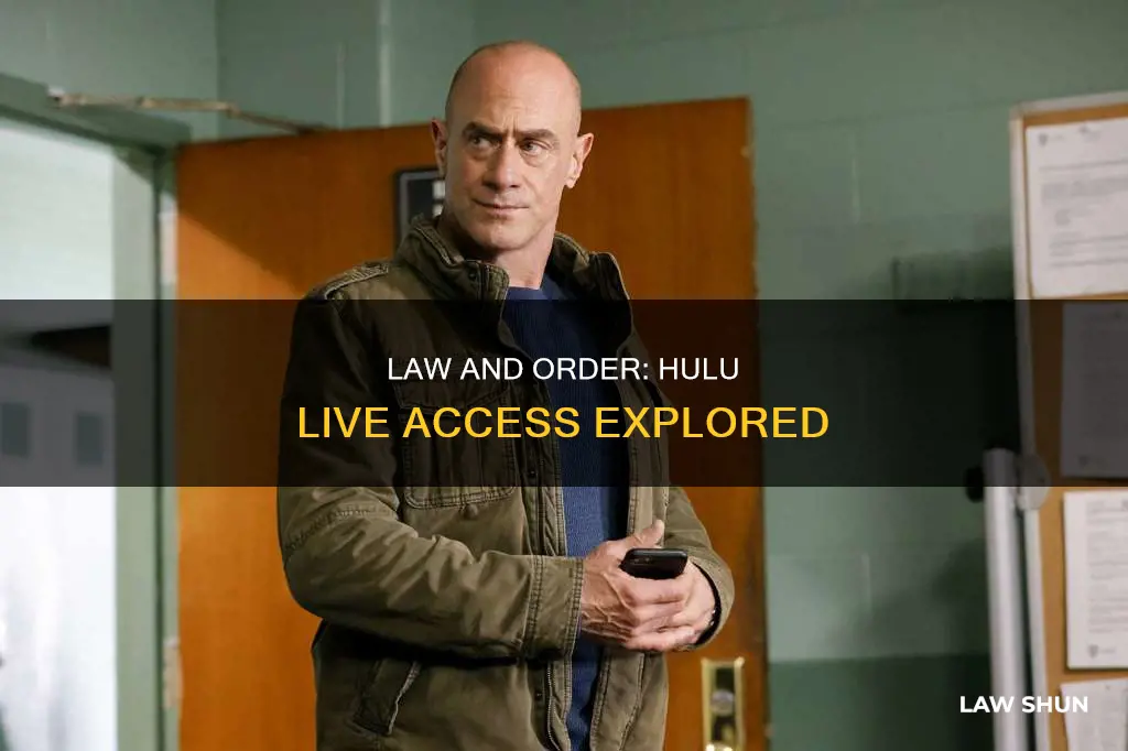 Law And Order: Hulu Live Access Explored | LawShun