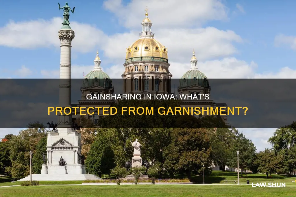 Gainsharing In Iowa: What's Protected From Garnishment? | LawShun