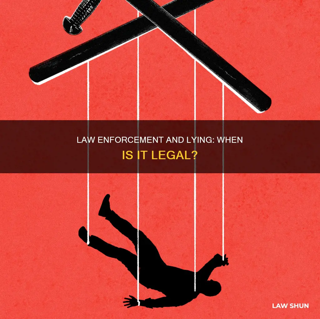 Law Enforcement And Lying: When Is It Legal? | LawShun