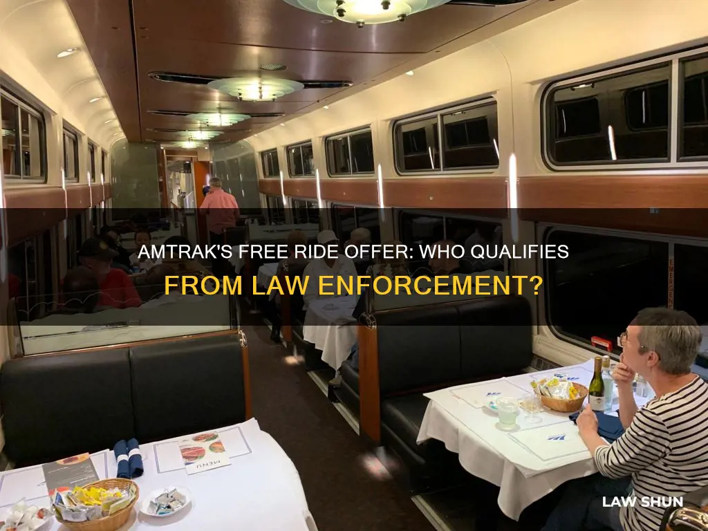 Amtrak's Free Ride Offer: Who Qualifies From Law Enforcement? | LawShun