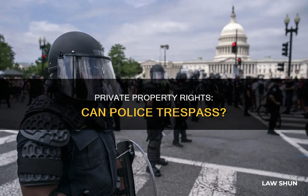 Private Property Rights: Can Police Trespass? | LawShun