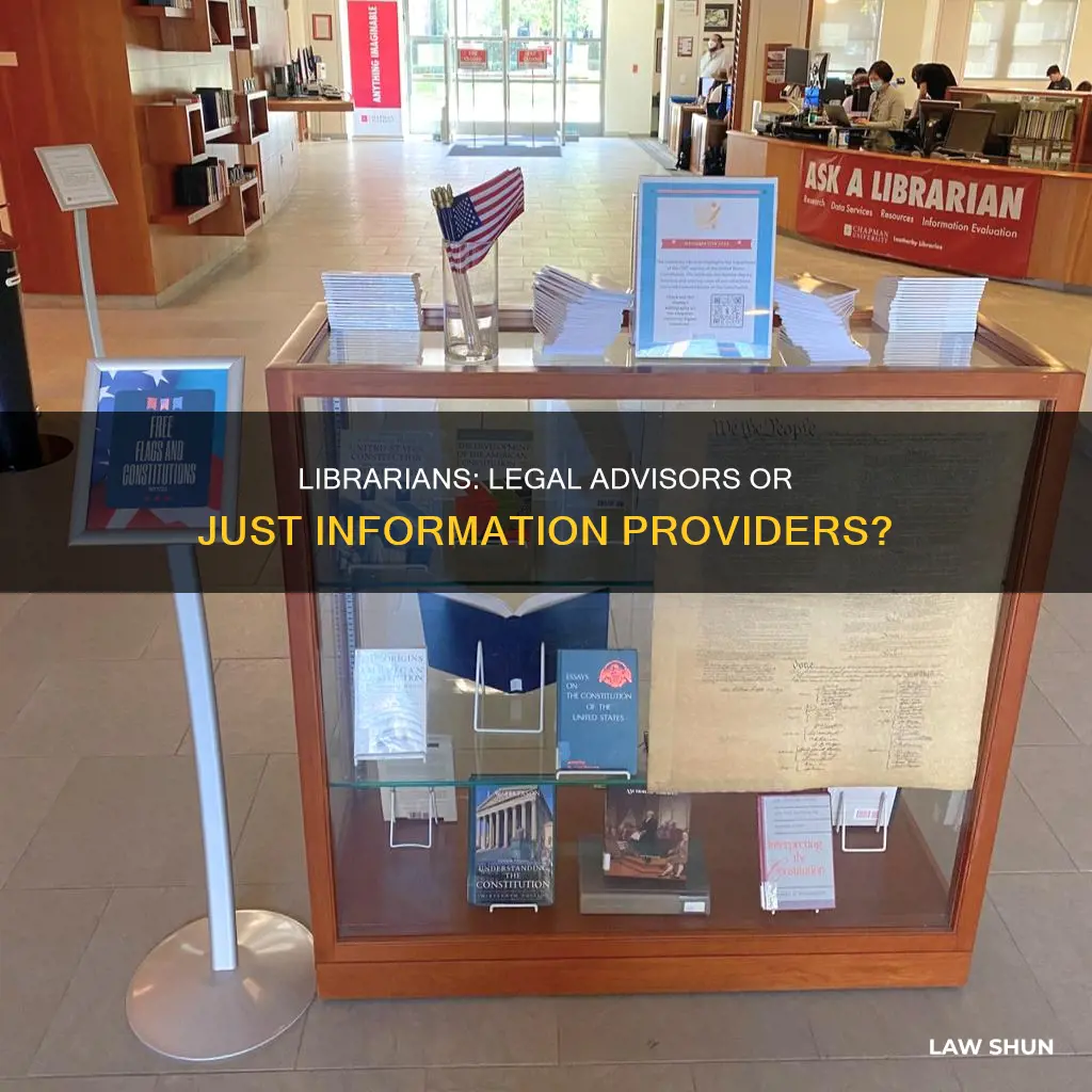 Librarians: Legal Advisors Or Just Information Providers? | LawShun