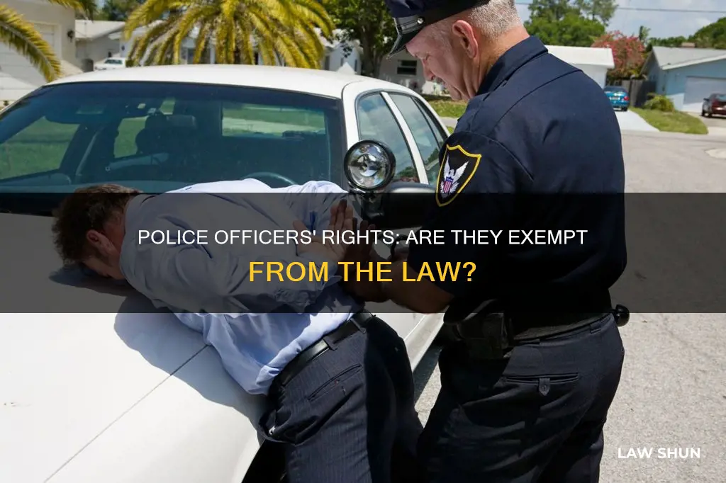 Police Officers' Rights: Are They Exempt From The Law? | LawShun