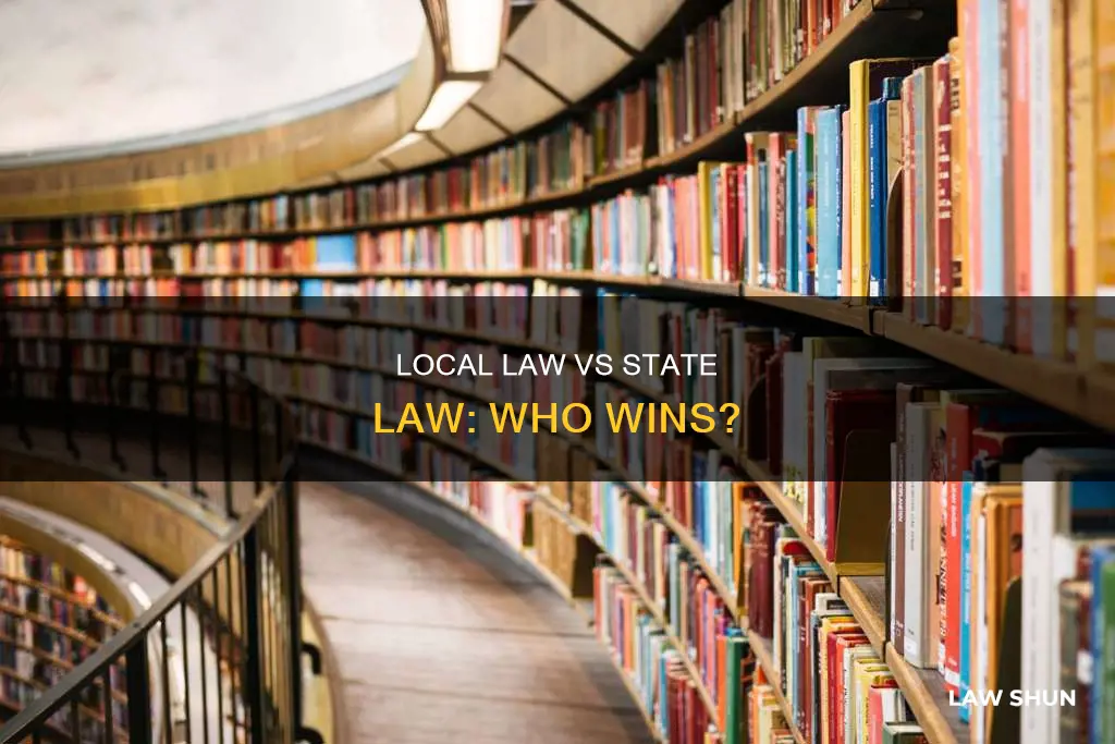 Local Law Vs State Law: Who Wins? | LawShun