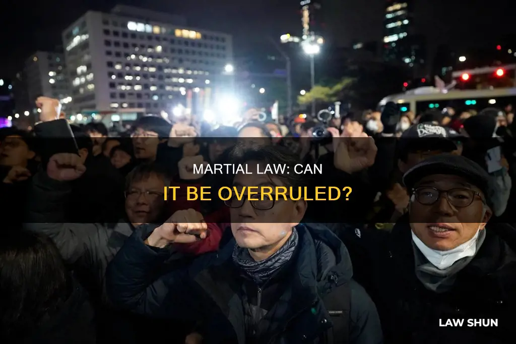 Martial Law: Can It Be Overruled? | LawShun
