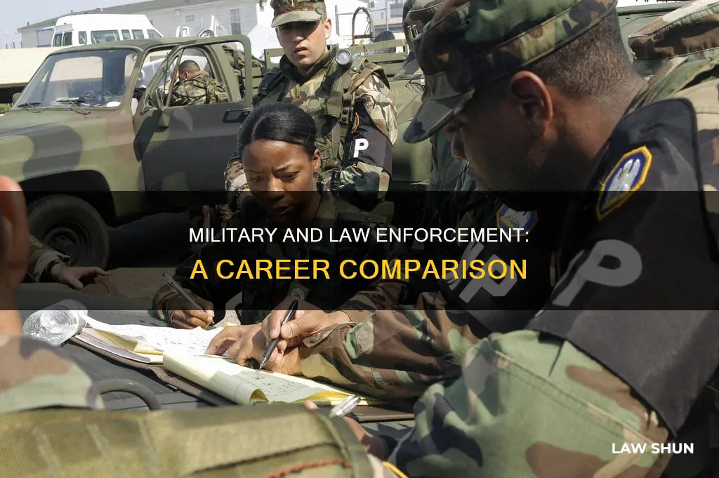 Military And Law Enforcement: A Career Comparison | LawShun