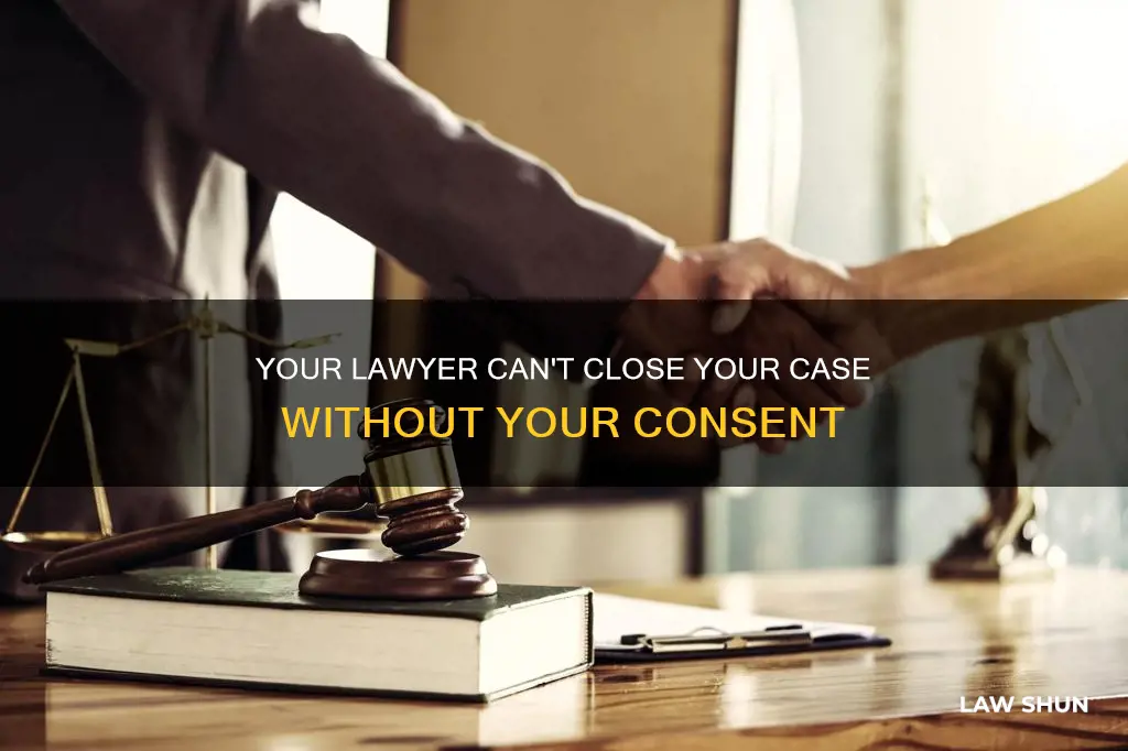 Your Lawyer Can't Close Your Case Without Your Consent | LawShun