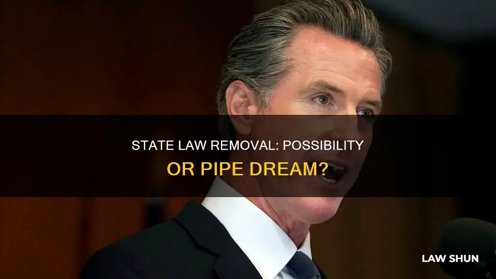 State Law Removal: Possibility Or Pipe Dream? | LawShun