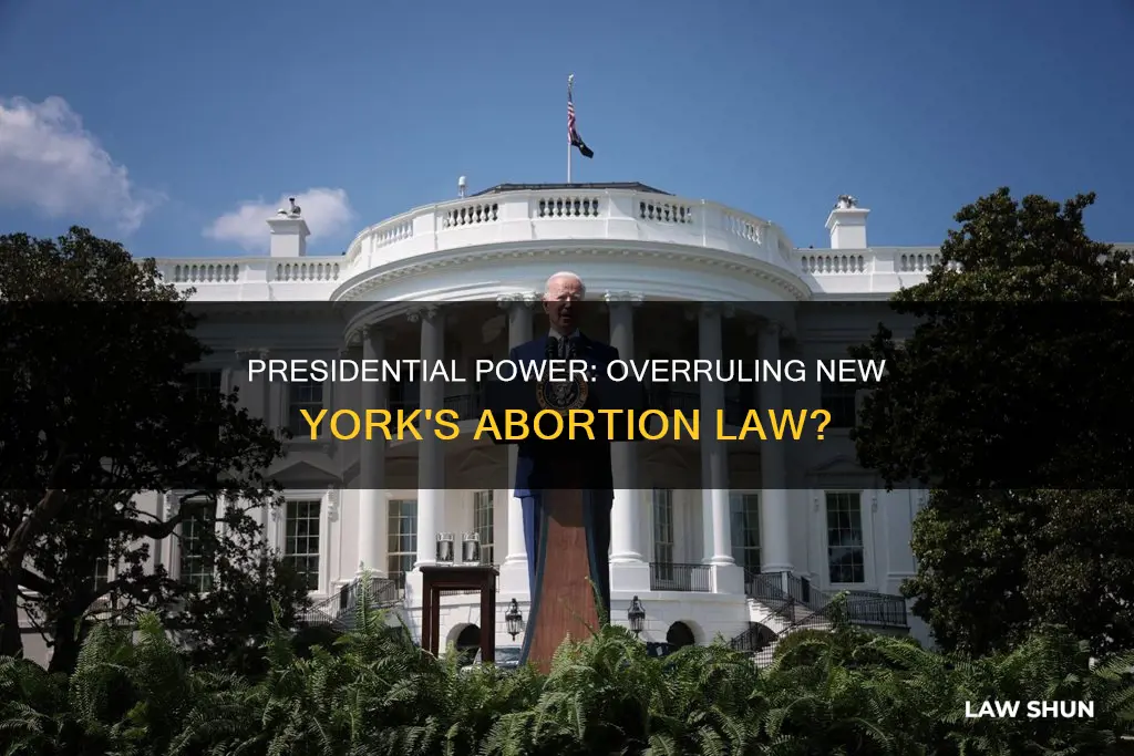 Presidential Power: Overruling New York's Abortion Law? | LawShun