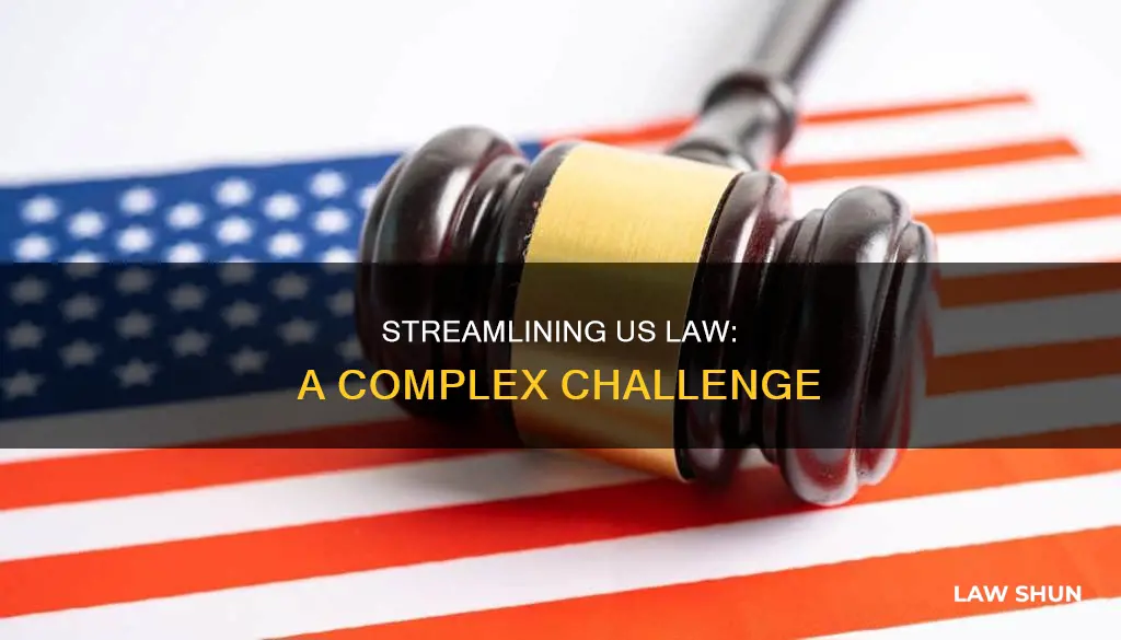 Streamlining Us Law: A Complex Challenge | LawShun