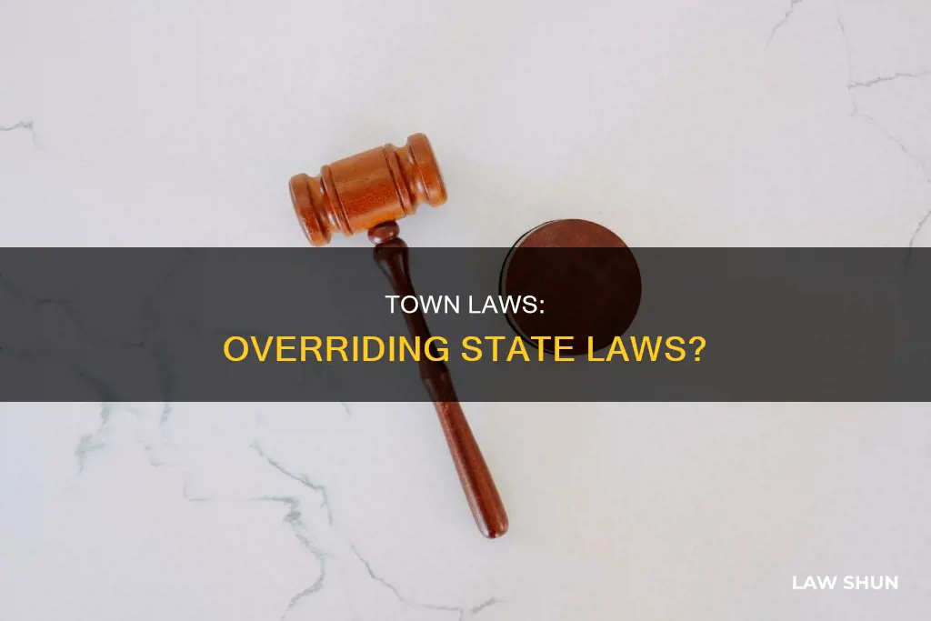 Town Laws: Overriding State Laws? | LawShun