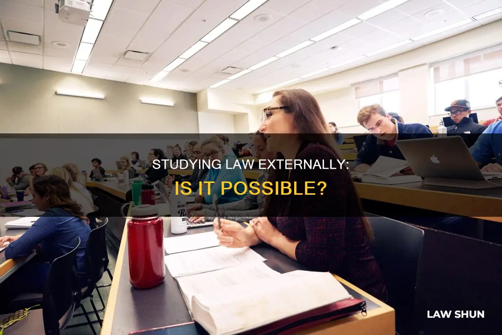 Studying Law Externally: Is It Possible? | LawShun
