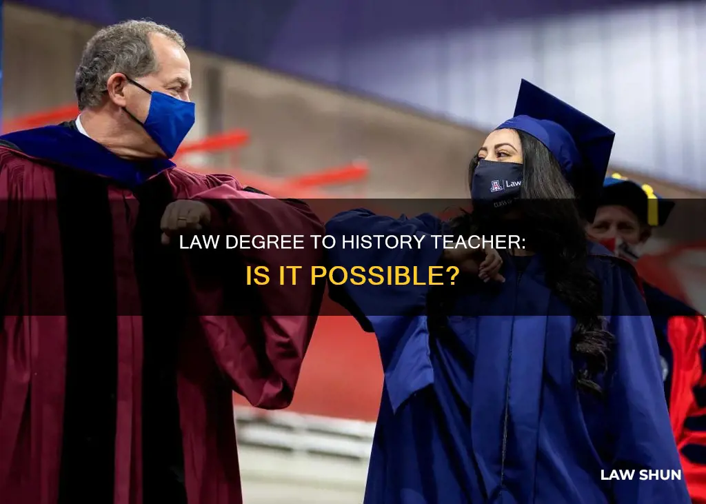 Law Degree To History Teacher: Is It Possible? | LawShun