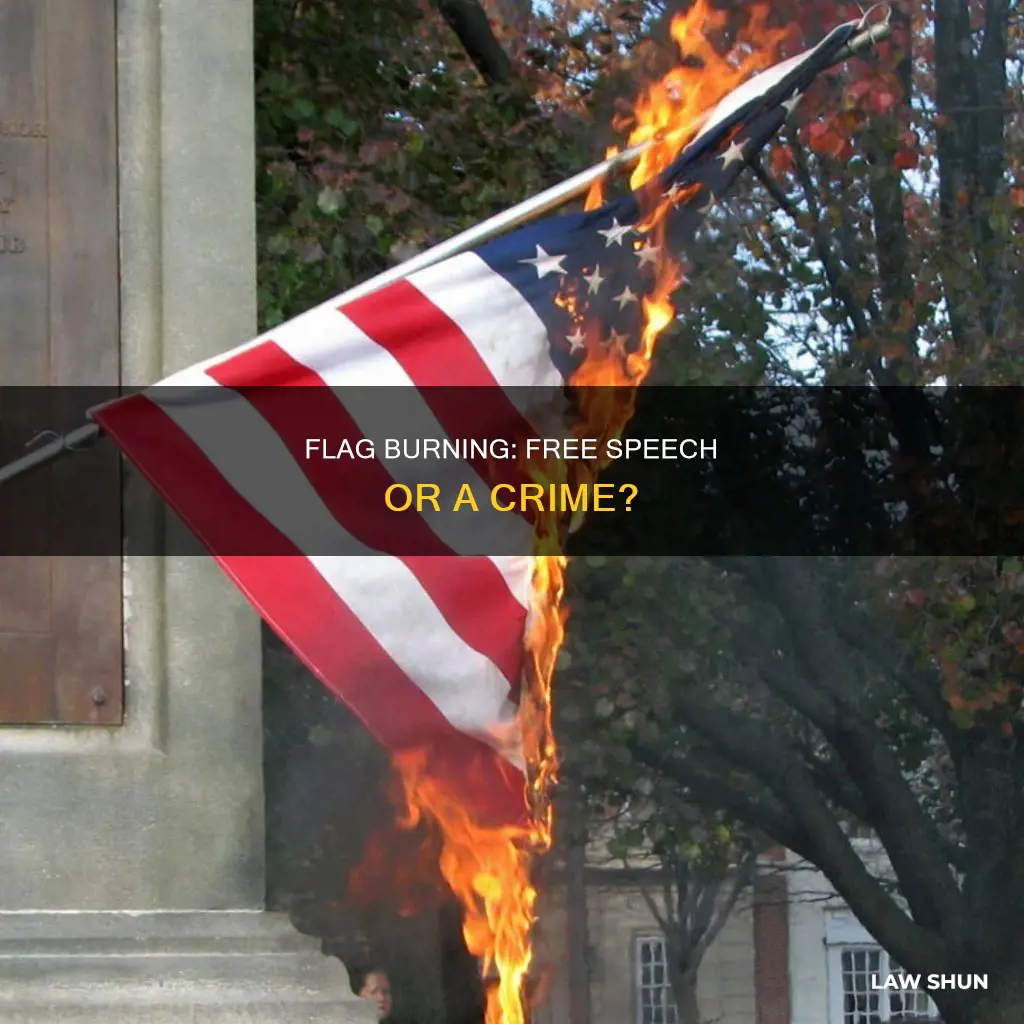 Flag Burning: Free Speech Or A Crime? | LawShun