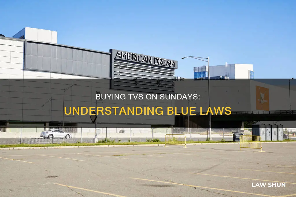 Buying Tvs On Sundays: Understanding Blue Laws | LawShun