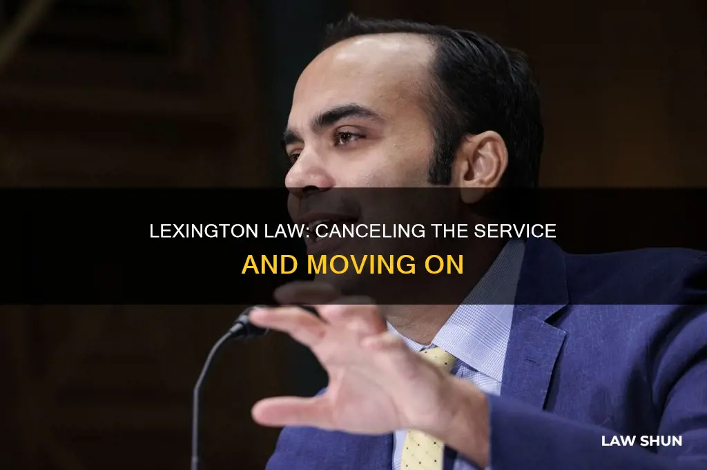 Lexington Law: Canceling The Service And Moving On | LawShun