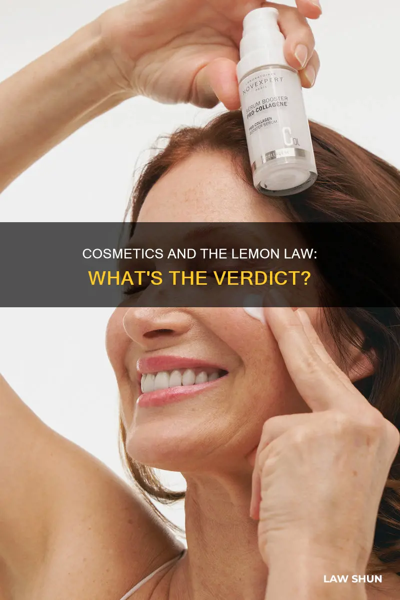 Cosmetics And The Lemon Law: What's The Verdict? | LawShun